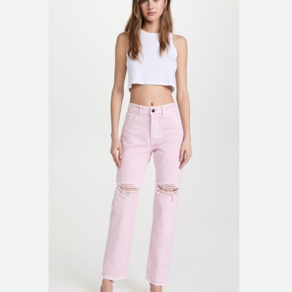 3x1 | Jeans | 3x Sabina Destroyed Jeans In Mineral Rose | Poshmark